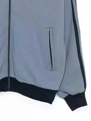 6397 Side-stripe Zip-fastening Sweatshirt