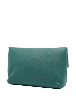 Burberry 2000-2017 Medium Leather Safety Pin Clutch Bag