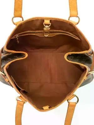 LOUIS VUITTON 2007 Monogram Batignolles Horizontal Tote Bag - Brown