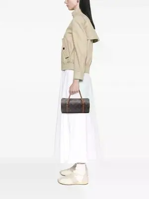 LOUIS VUITTON 1995 Monogram Papillon 26 Handbag - Brown