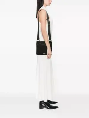 Prada 2000-2013 Tessuto Zip Top Crossbody Bag