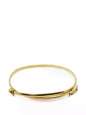 JENNIFER GIBSON JEWELLERY 1960s Trifari -tone Snake Belt