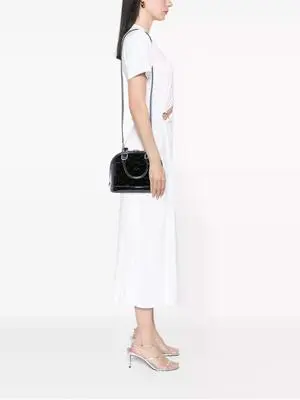 LOUIS VUITTON 2014 Monogram Vernis Alma Bb Satchel