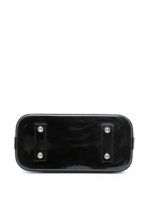 LOUIS VUITTON 2014 Monogram Vernis Alma Bb Satchel