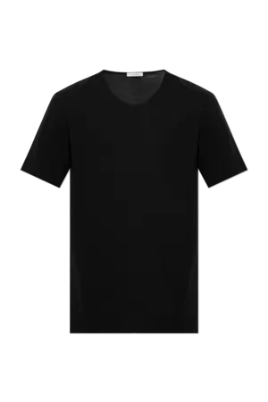 LEMAIRE Crew Neck T-shirt - Black