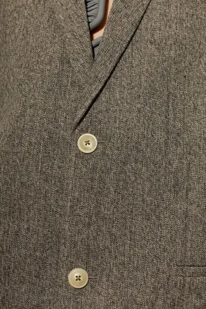 Rick Owens Wool Blazer With Single Vent