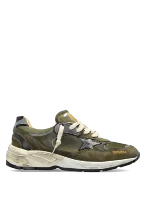 GOLDEN GOOSE Running Dad Low Top Sneakers - Green
