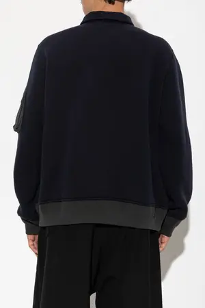 Sacai Polo Shirt With A Sleeve Pocket