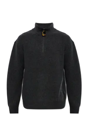 JW Anderson Sweater With Stand-up Collar - Grey