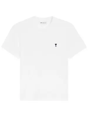 AMI Paris T-shirt Con Logo - White