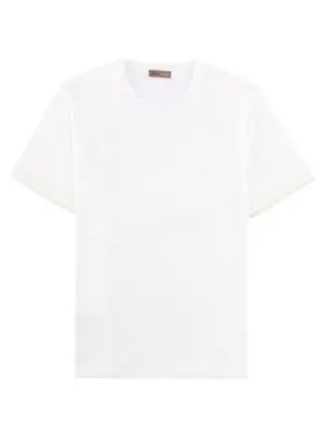 Herno T-shirt In Cotone - White