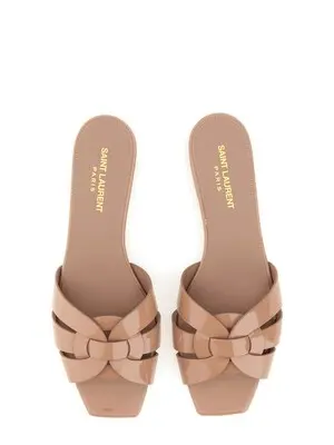 Saint Laurent Nu Pieds Tribute 05 Sandals - Beige