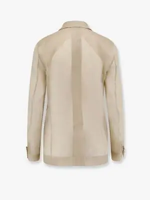 Max Mara Mxeslogan Silk Blazer