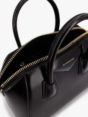 Givenchy Antigona Small Leather Crossbody Bag - Black