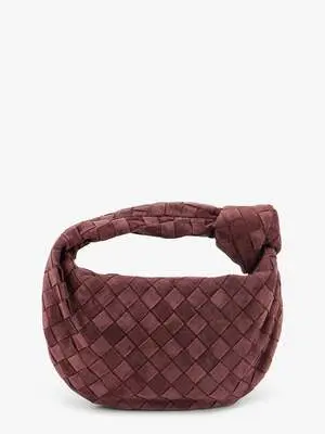 Bottega Veneta Mini Jodie Intrecciato Suede Handbag - Multicolor