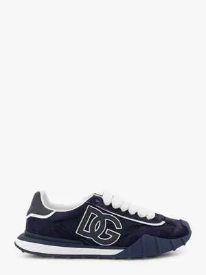 Dolce & Gabbana Ny Nylon And Suede Lace-up Sneakers - Multicolor