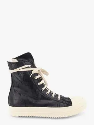 Rick Owens High-top Leather Sneakers - Multicolor