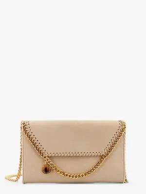 Stella McCartney Falabella Wallet Shaggy Deer Crossbody Bag - Multicolor