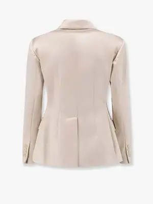 Brunello Cucinelli Double-breasted Silk Blazer