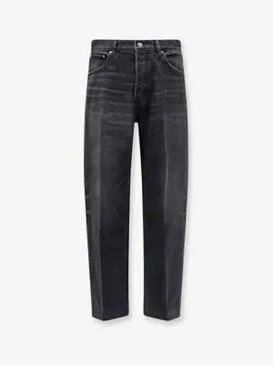 Celine Boyfriend Black Denim Jeans - Multicolor