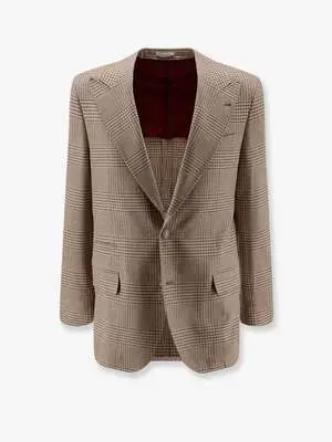 Brunello Cucinelli Single-breasted Wool And Cashmere Blazer