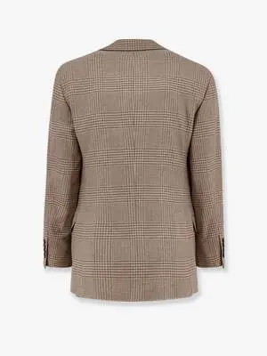 Brunello Cucinelli Single-breasted Wool And Cashmere Blazer