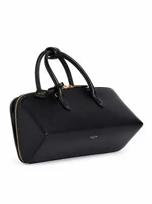 Alaïa Small Sculptural Top-handle Bag In Box Calfskin