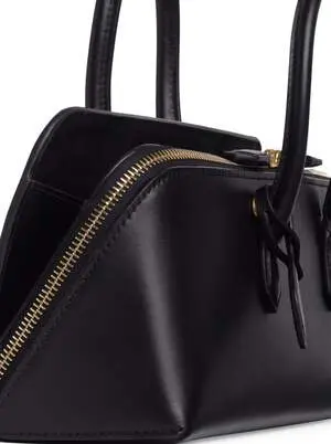 Alaïa Small Sculptural Top-handle Bag In Box Calfskin