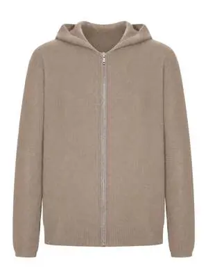 Rick Owens Hoodie With Full Zip - Gray