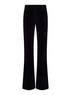 Etro Cotton Velvet Trousers - Black
