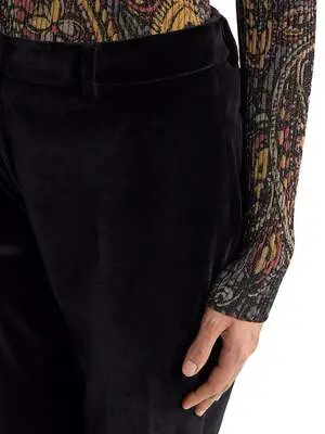 Etro Cotton Velvet Trousers