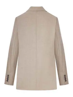 Max Mara Cashmere Foulé Blazer