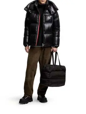 Moncler Montbeliard Down Jacket With Hood - Black