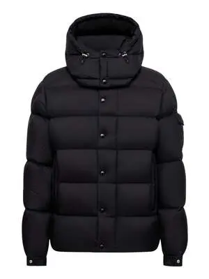 Moncler Maya 70 Short Down Jacket With Hood - Black