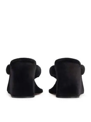 Balenciaga Wedge Flip-flops - Black