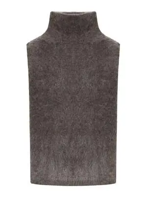 LISA YANG Cashmere Vest - Brown