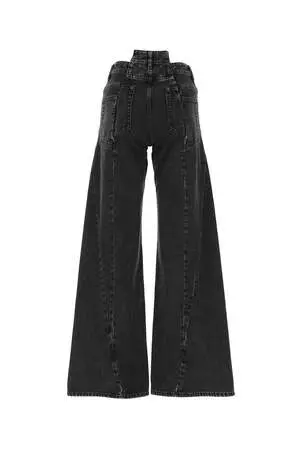 MAISON MARGIELA Wide Leg Jeans - Multicolor