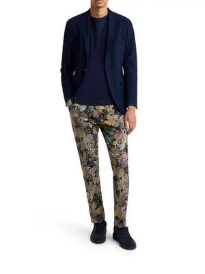 Etro Textured Jersey Blazer - Blue