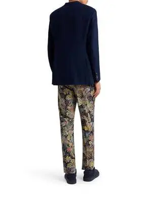 Etro Textured Jersey Blazer - Blue