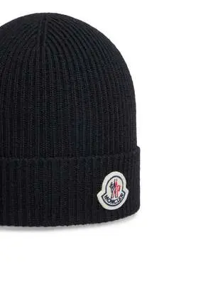 Moncler Logo Wool Hat