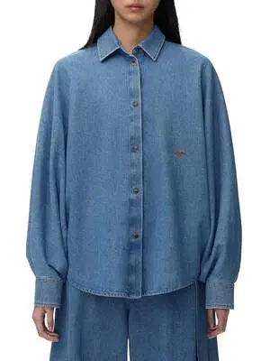 Loewe Batwing Sleeve Denim Shirt - Multicolor