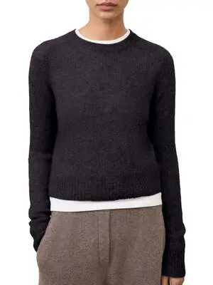 LISA YANG Solene Silk Cashmere Sweater - Black