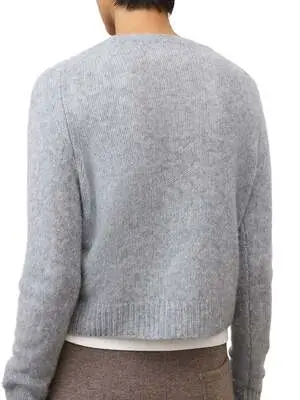 LISA YANG Solene Silk Cashmere Sweater - Gray