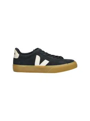 VEJA Low-top Suede Sneakers - Black