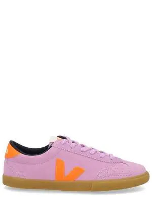 VEJA Low-top Suede Sneakers - Purple