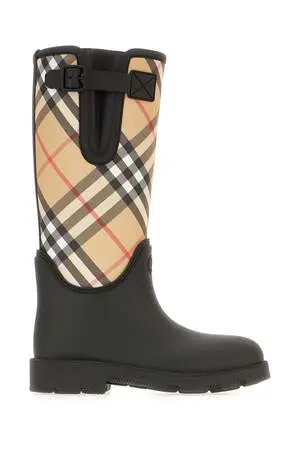 Burberry Knee High Boots - Multicolor