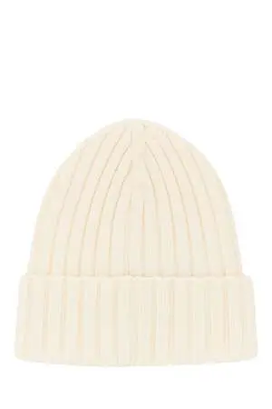 Moncler Ribbed Logo Beanie