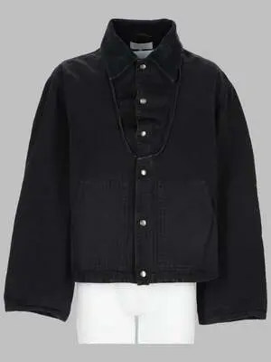 MAISON MARGIELA Denim Trucker Jacket - Black