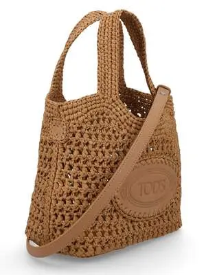 TOD'S Mini Shopper Bag With Logo