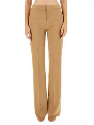 Max Mara Straight Leg Pants - Cream